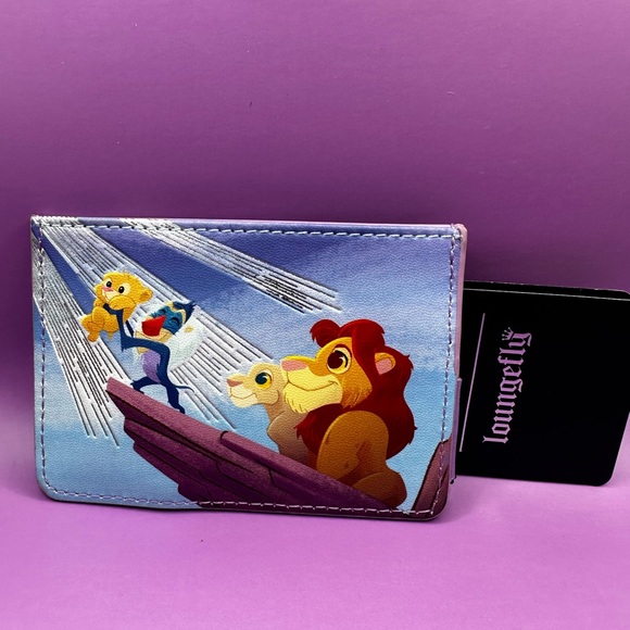 Loungefly | Bags | Loungefly Disney The Lion King Pride Rock Cardholder ...